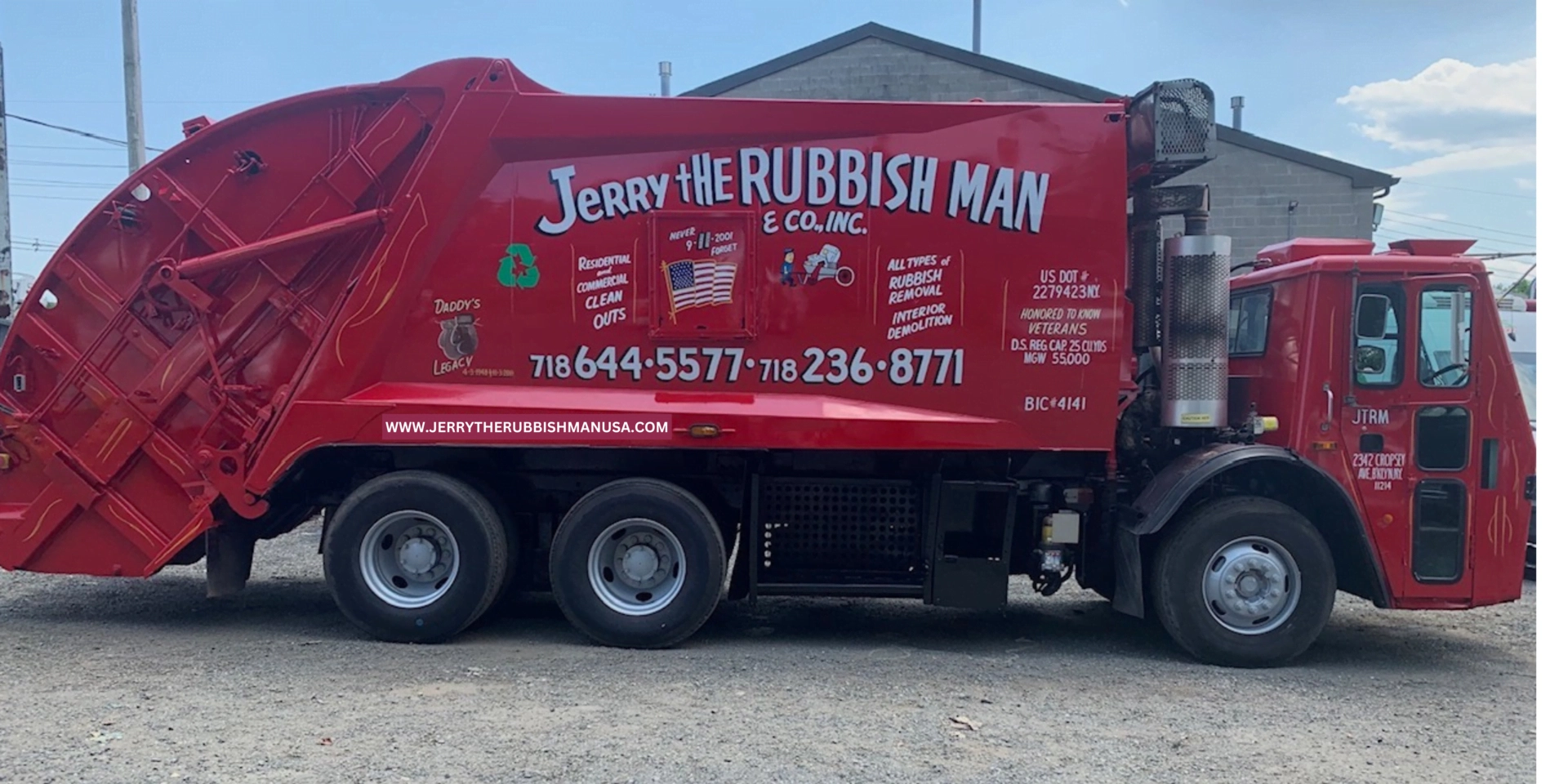 About | Jerry The Rubbish Man USA